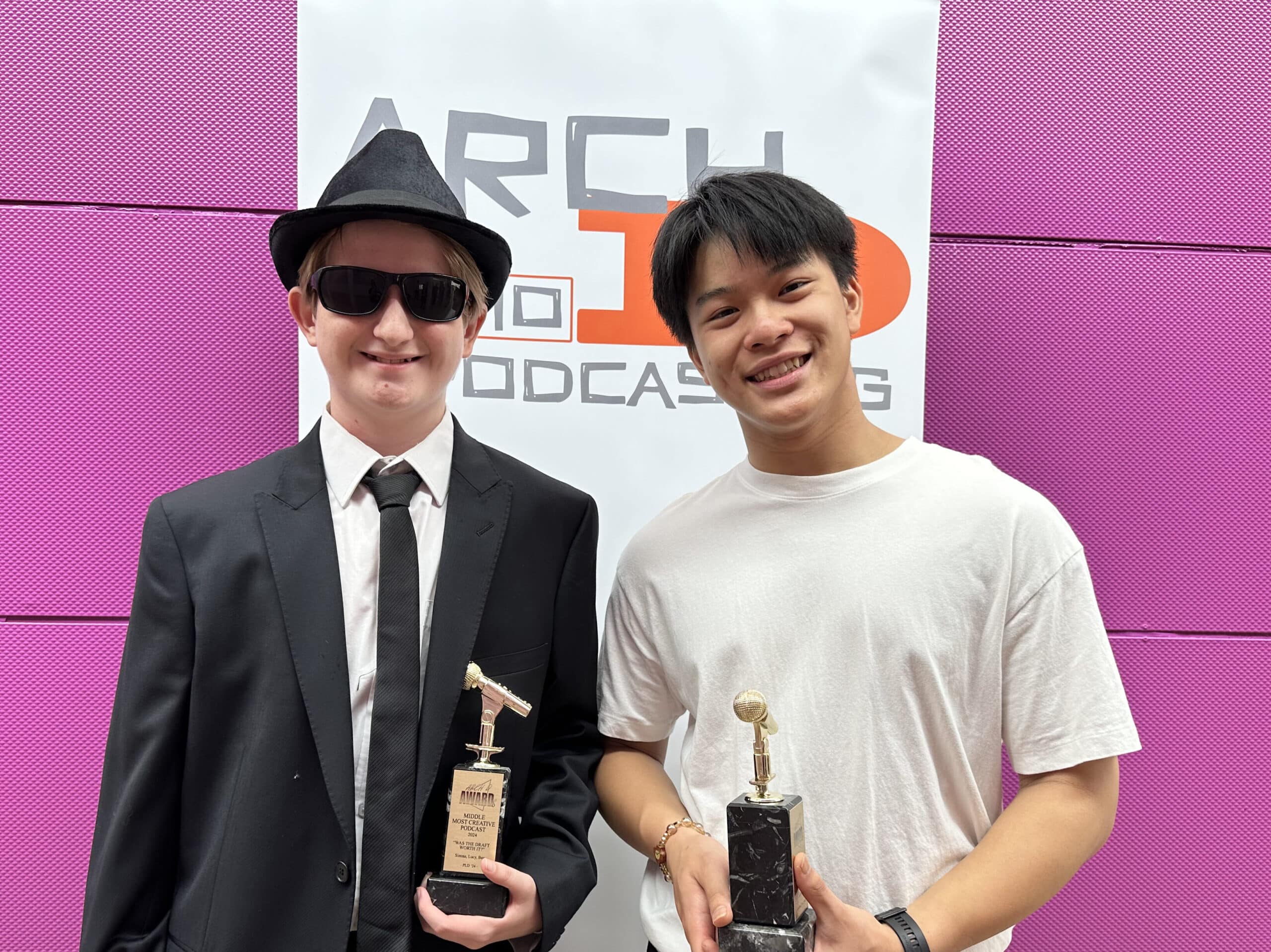 Arch D Awards: Blackfriars student's Podcaster of the Year win